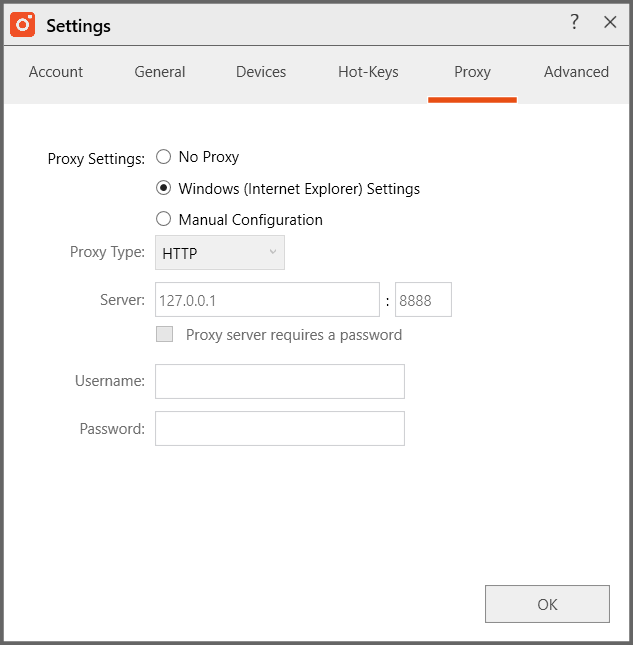 How to Configure Proxy Settings – TinyTake Help
