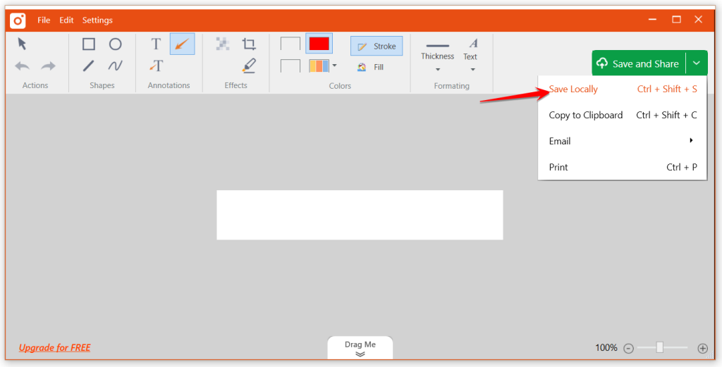 How do I save the Image captures on my local hard drive? – TinyTake Help